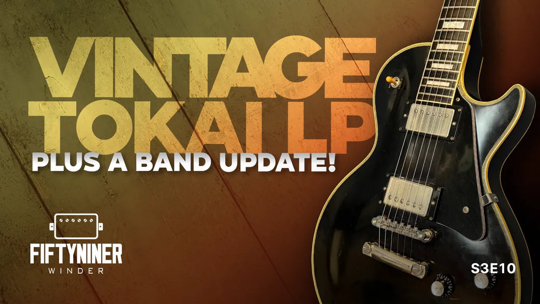 1984 Tokai Les Paul Custom, Band Update and Roof Leaks... – Romain Pickups